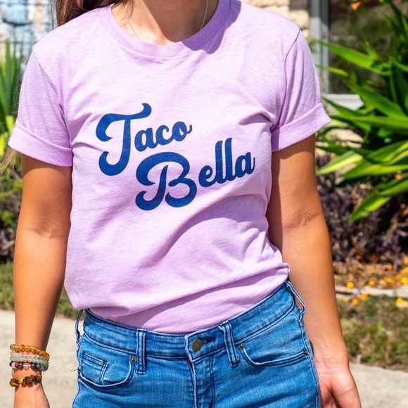 Bella Canvas | Tops | Bogo Taco Bella Tee | Poshmark